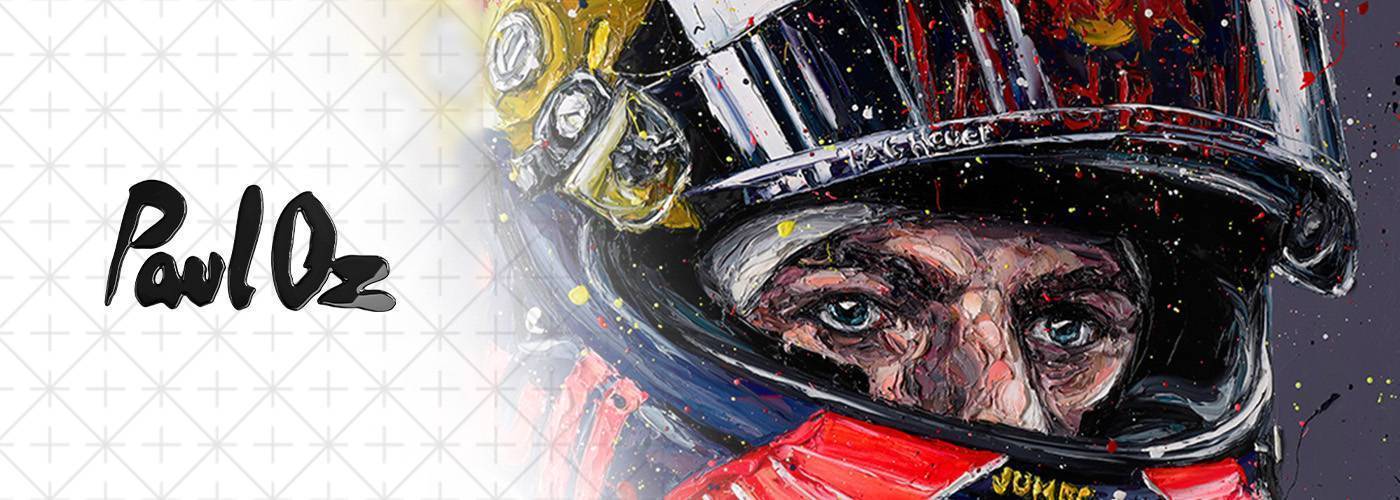 Paul Oz Formula One Signed Art | F1 Authentics