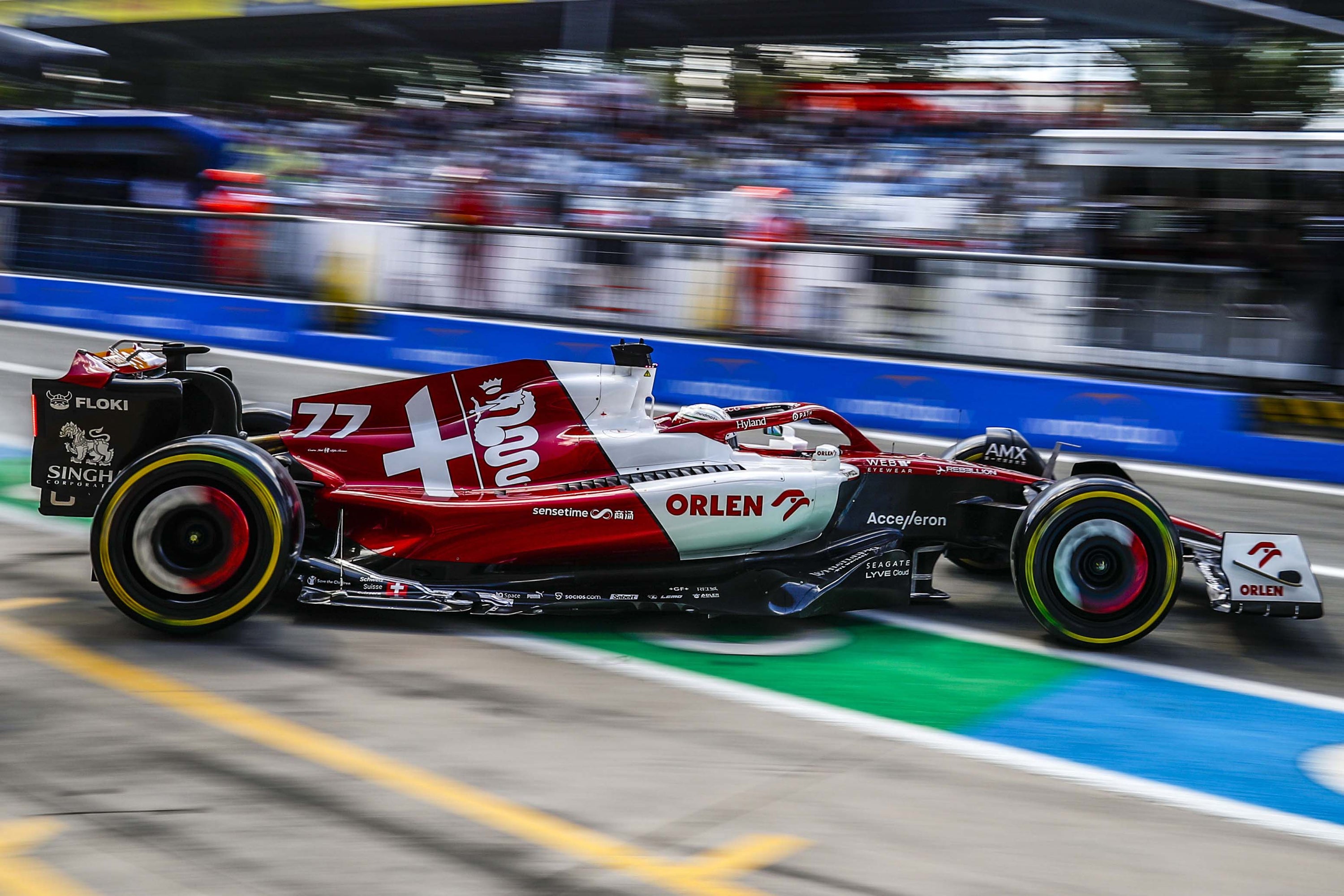 2022 Alfa Romeo F1 Team Orlen Italian Grand Prix Livery C42 Official S