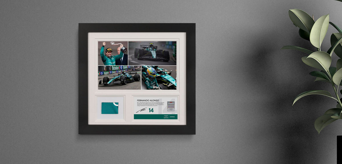 Official F1® Race Used Bodywork & Photo Frame | F1 Authentics