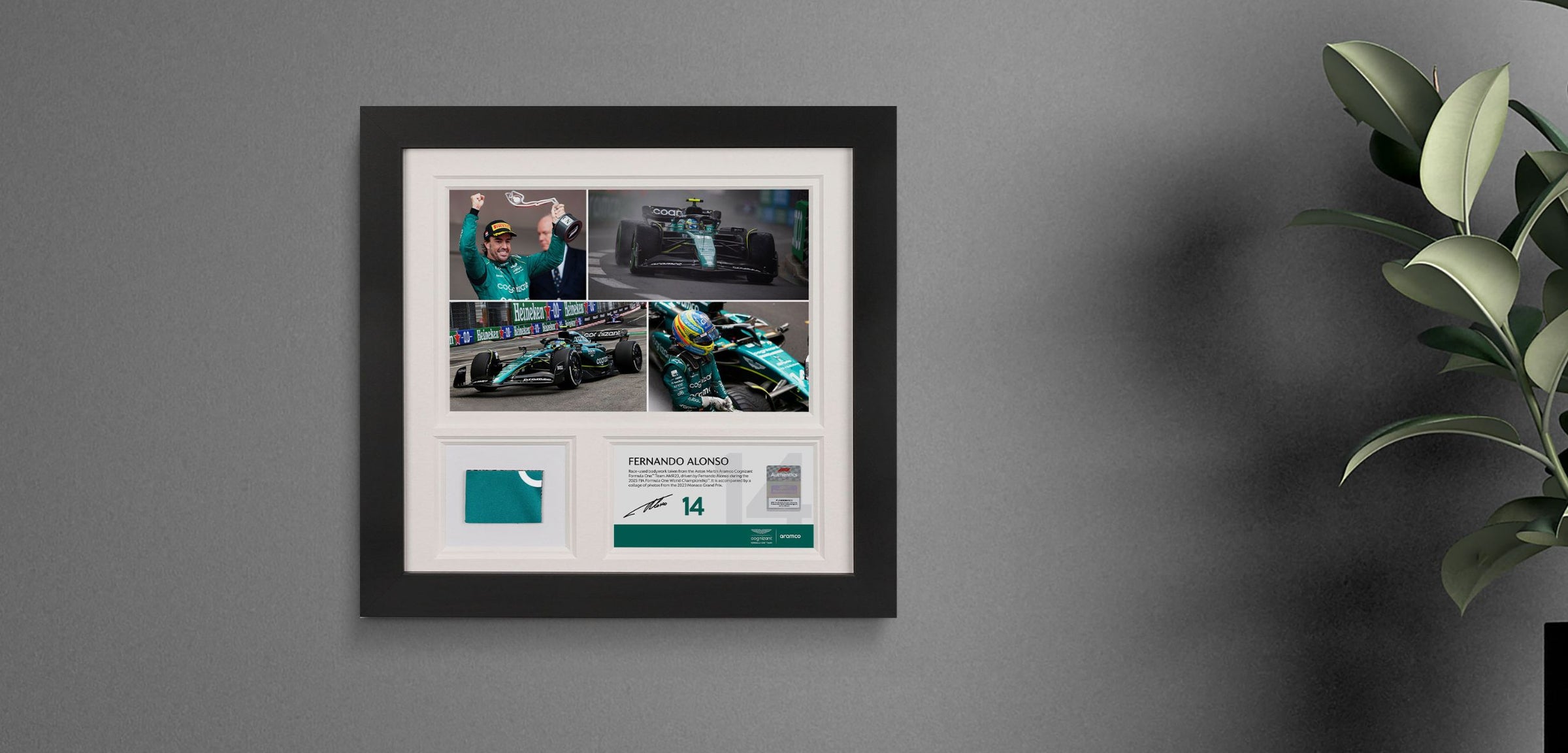 Official F1® Race Used Bodywork & Photo Frame | F1 Authentics