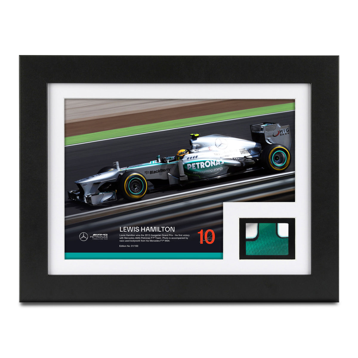 Lewis Hamilton 2013 ‘First Win’ Bodywork & Photo - Hungarian GP – F1 ...