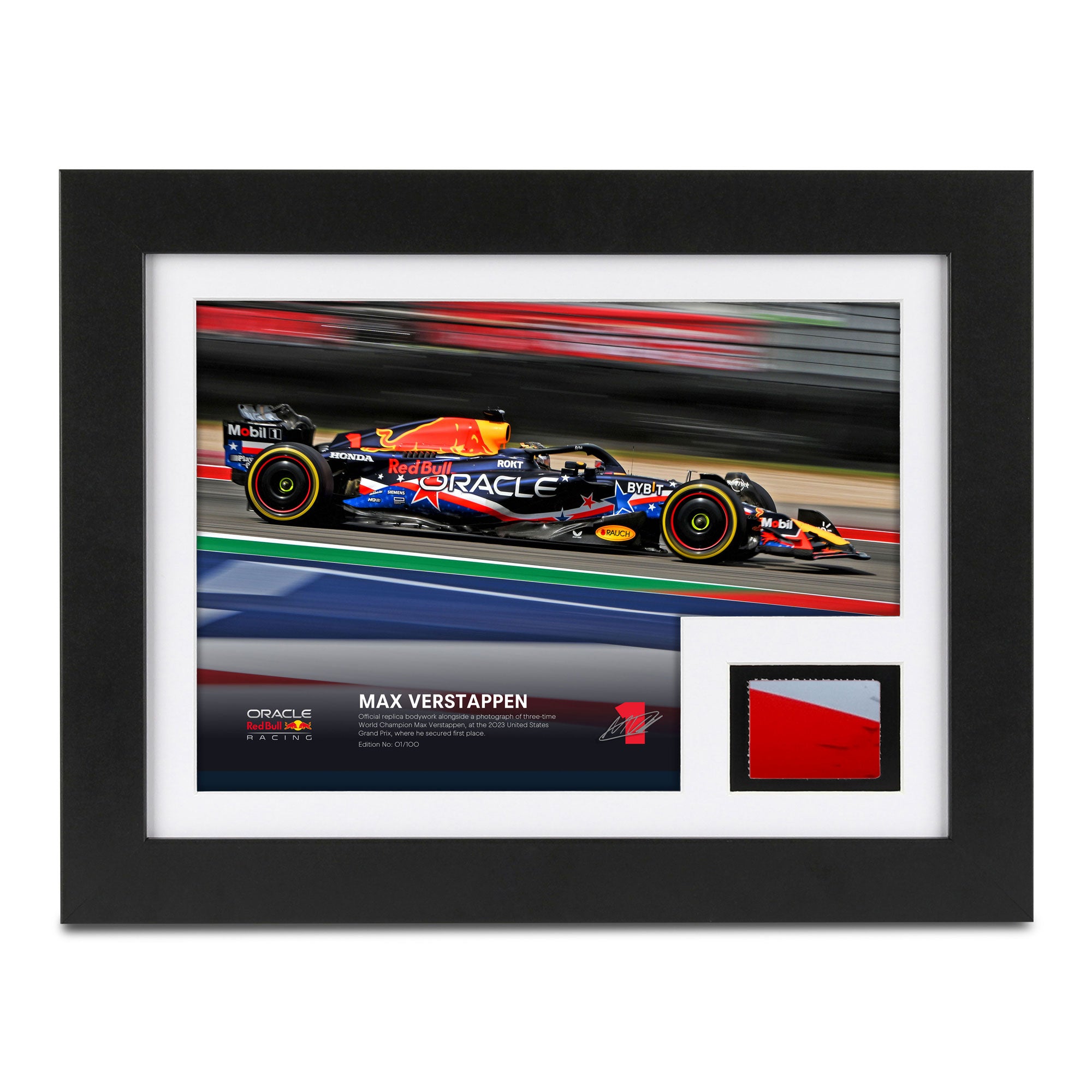 Limited Edition Max Verstappen 2023 Oracle Red Bull Racing Replica Bod