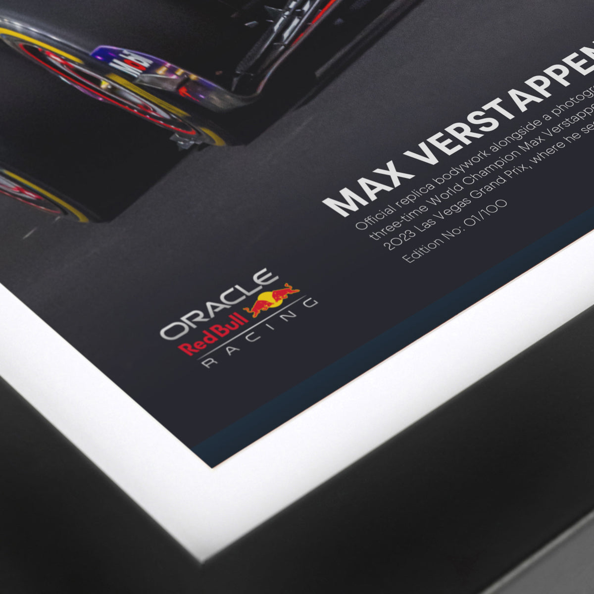Limited-Edition Max Verstappen 2023 Oracle Red Bull Racing Replica Bod ...