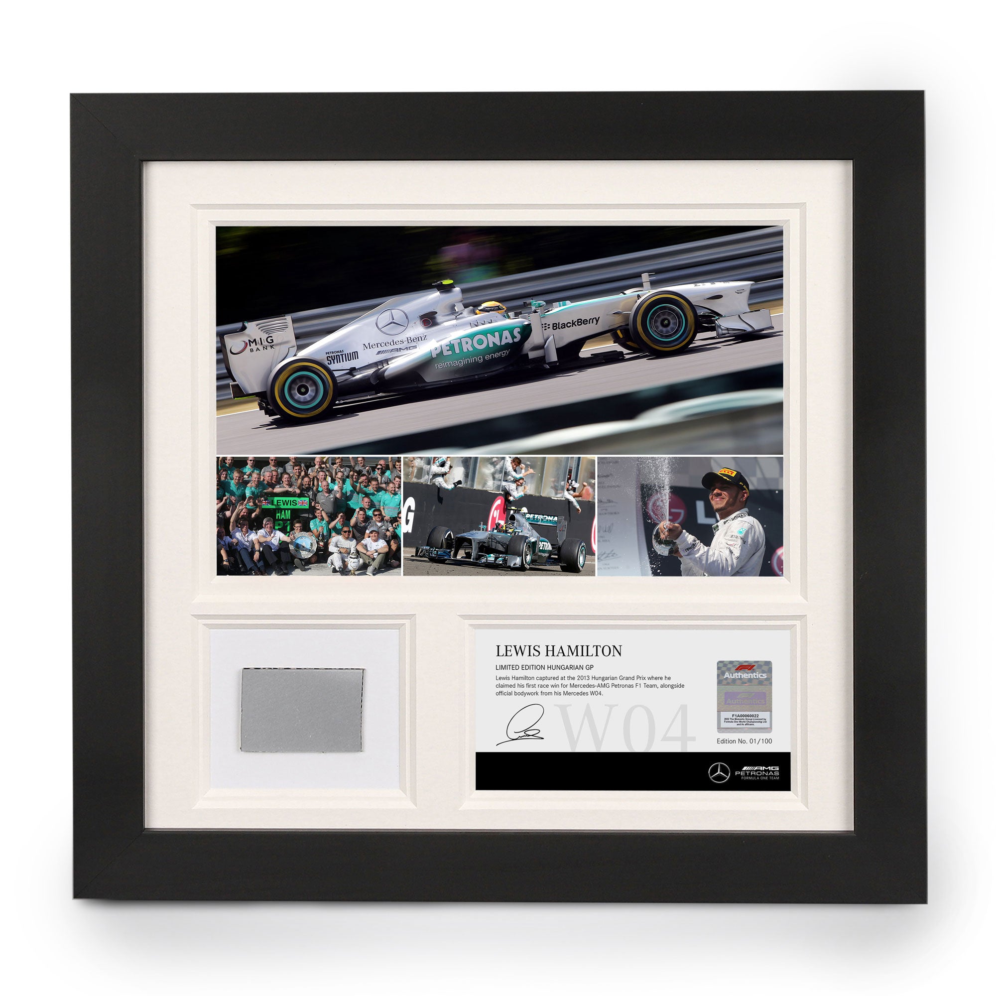 Official F1® Bodywork & Photo in Frame | F1 Authentics