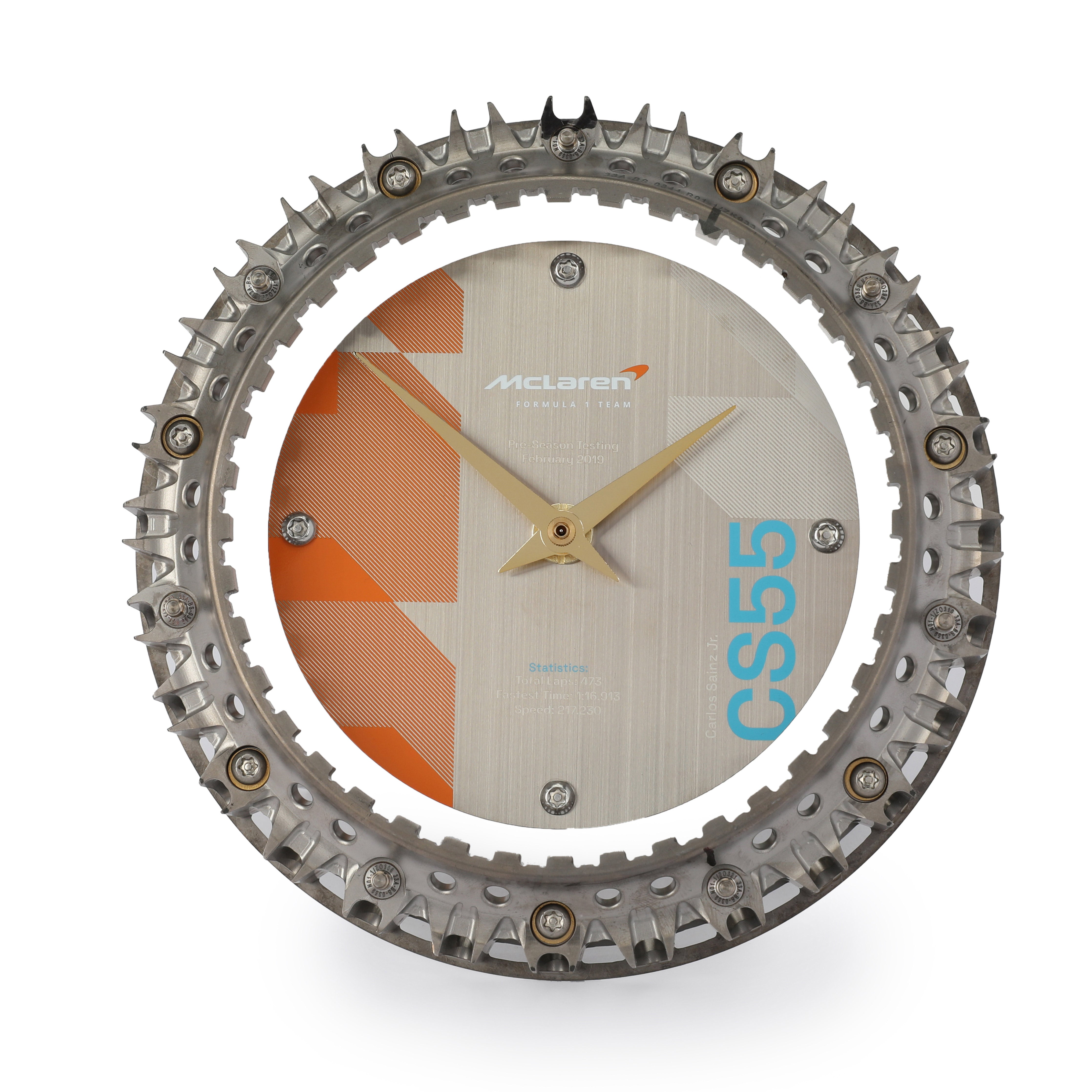 Official F1® Clocks | F1 Brake Disc Wall Clock | F1 Authentics