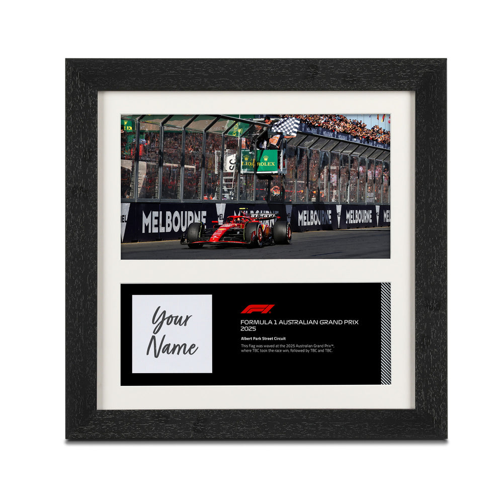 Own The F1® Chequered Flag | Formula 1 Chequered Flag | F1 Authentics