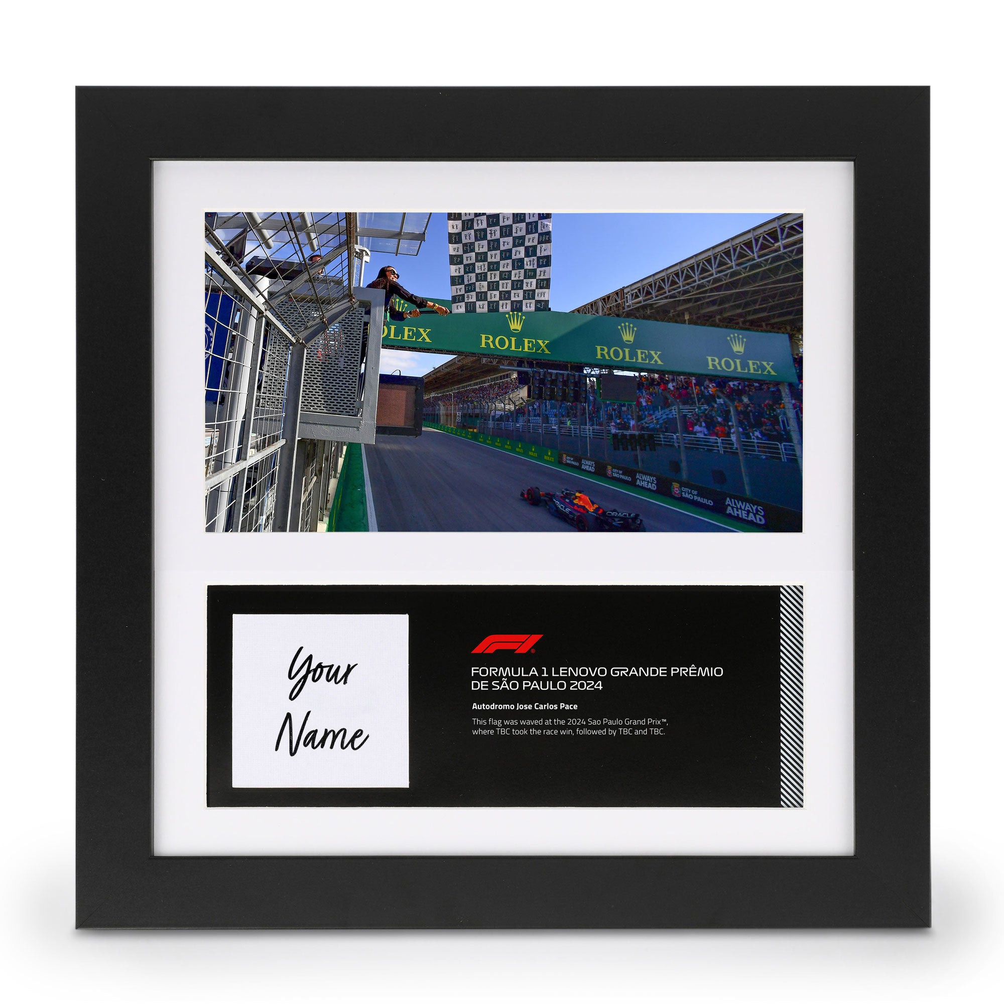 Own The F1® Chequered Flag | Formula 1 Chequered Flag | F1 Authentics