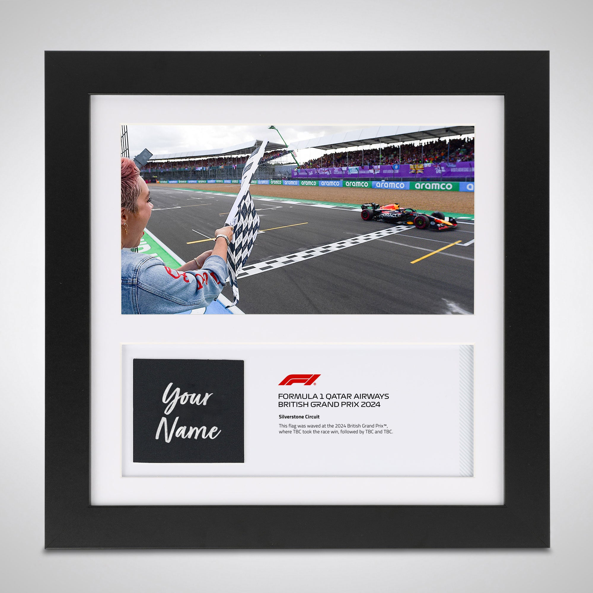 Own The F1® Chequered Flag | Formula 1 Chequered Flag | F1 Authentics