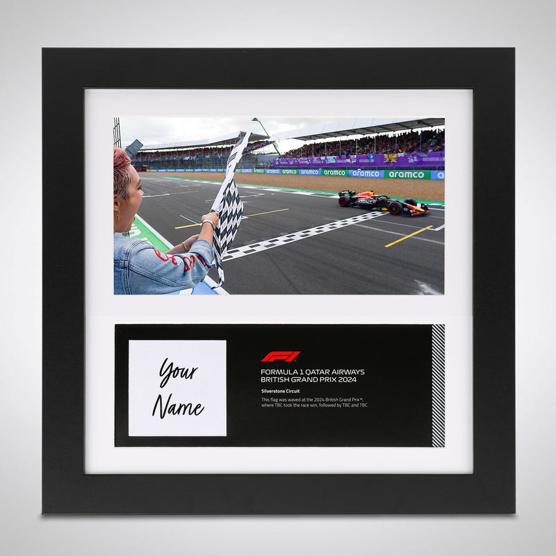 Own The F1® Chequered Flag | Formula 1 Chequered Flag | F1 Authentics
