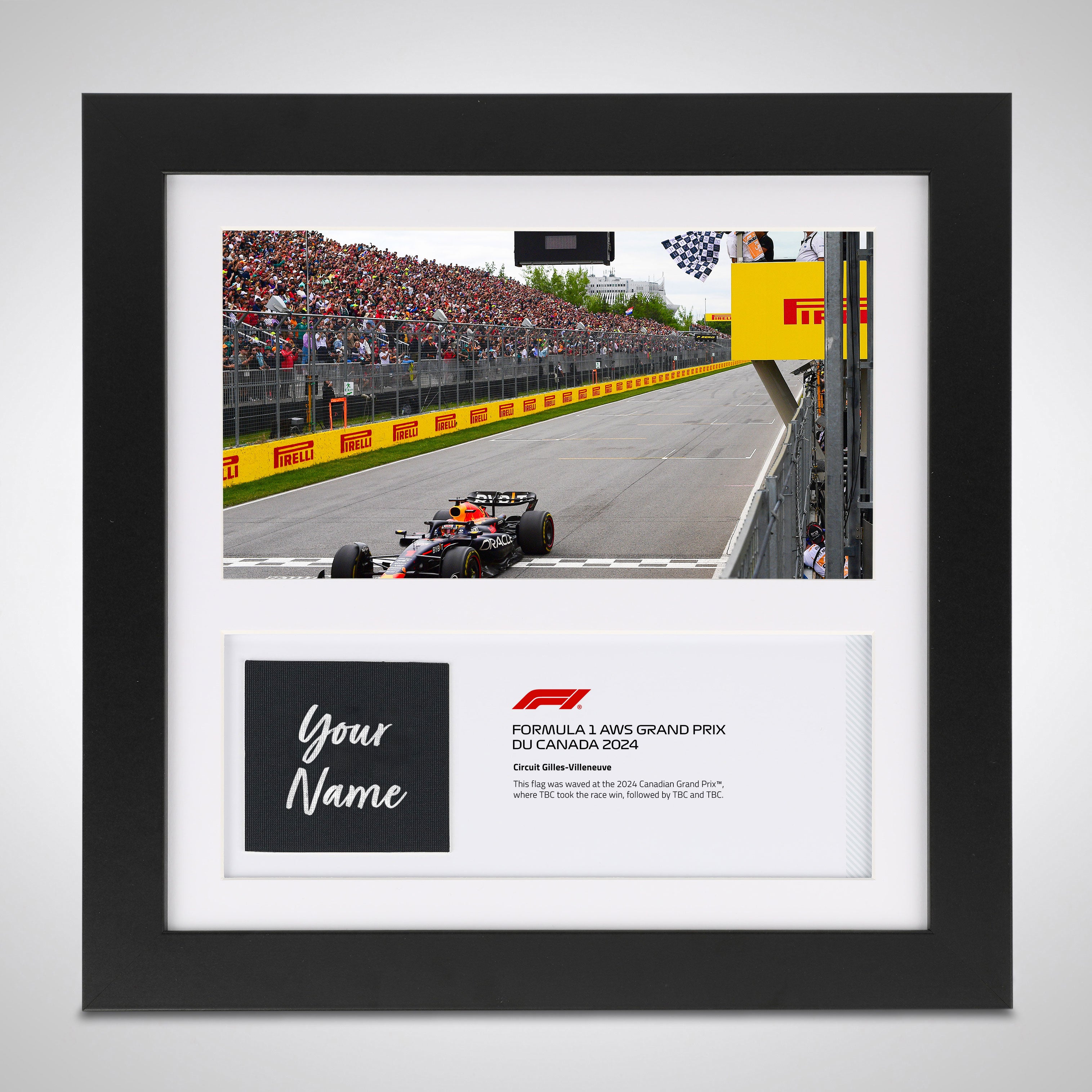 Own The F1® Chequered Flag | Formula 1 Chequered Flag | F1 Authentics