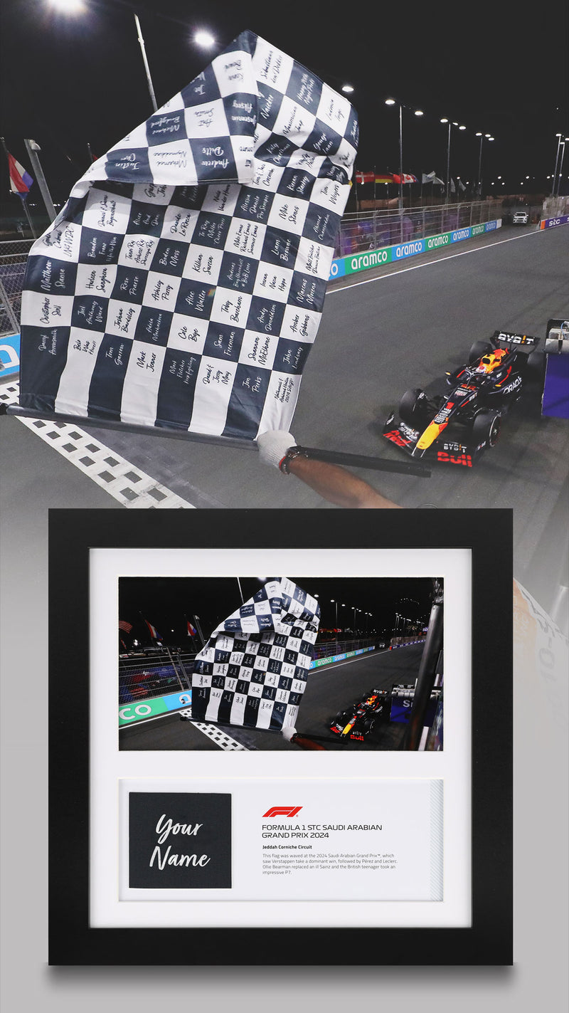 Own The F1® Chequered Flag | Formula 1 Chequered Flag | F1 Authentics