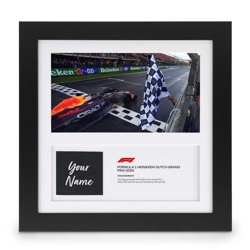 Own The F1® Chequered Flag | Formula 1 Chequered Flag | F1 Authentics