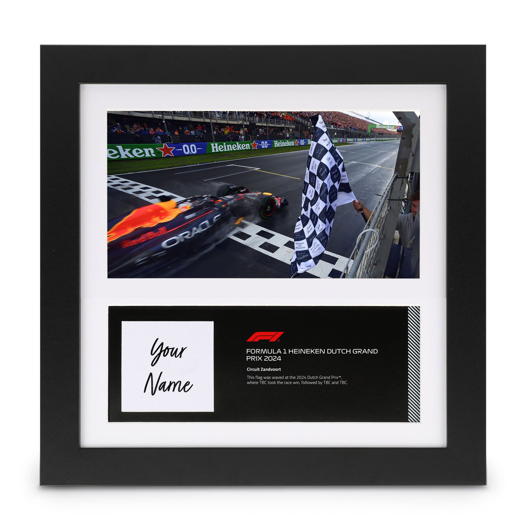 Own The F1® Chequered Flag | Formula 1 Chequered Flag | F1 Authentics
