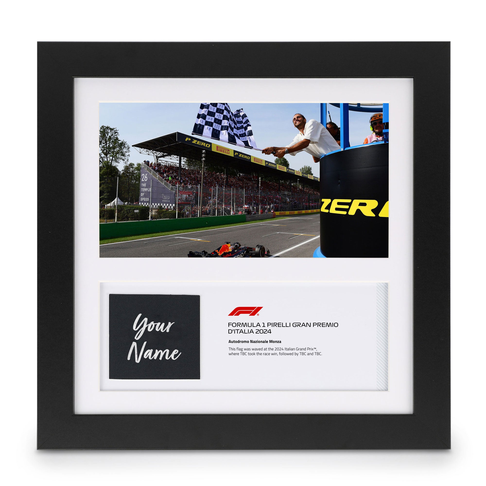 Own The F1® Chequered Flag | Formula 1 Chequered Flag | F1 Authentics