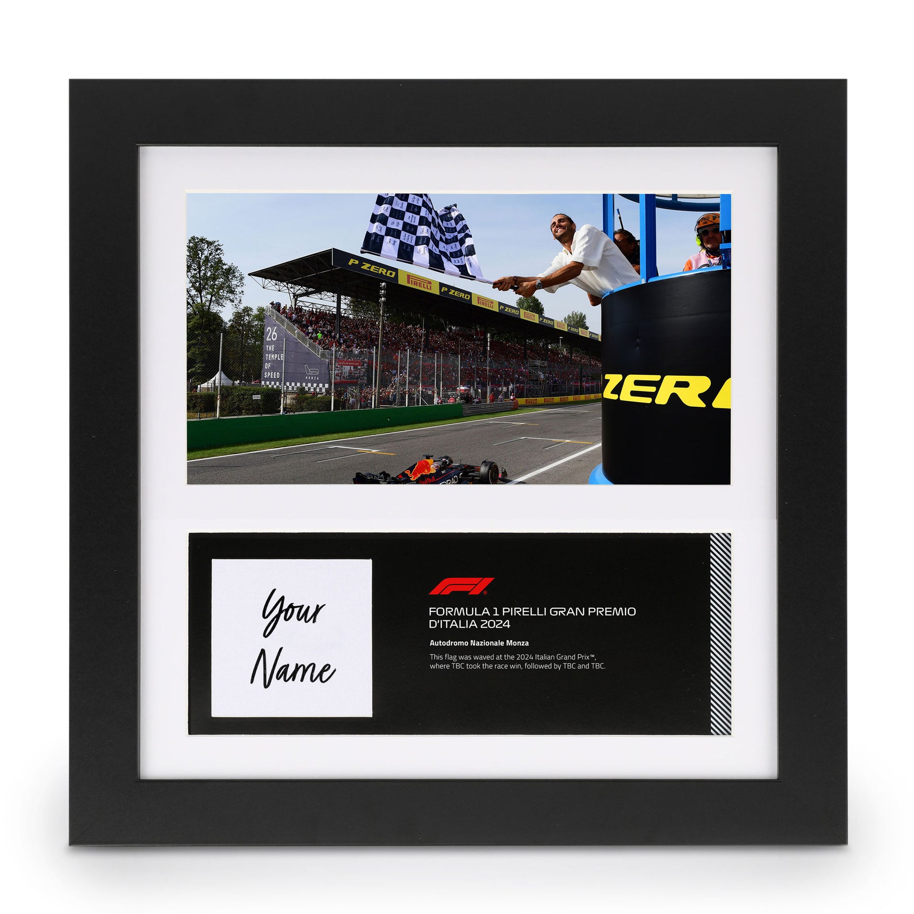 Own The F1® Chequered Flag | Formula 1 Chequered Flag | F1 Authentics
