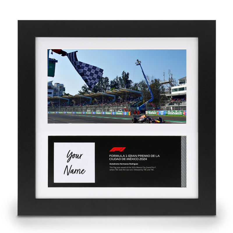 Own The F1® Chequered Flag | Formula 1 Chequered Flag | F1 Authentics