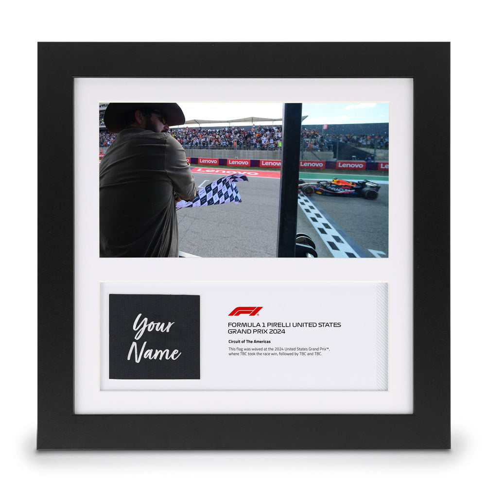 Own The F1® Chequered Flag | Formula 1 Chequered Flag | F1 Authentics