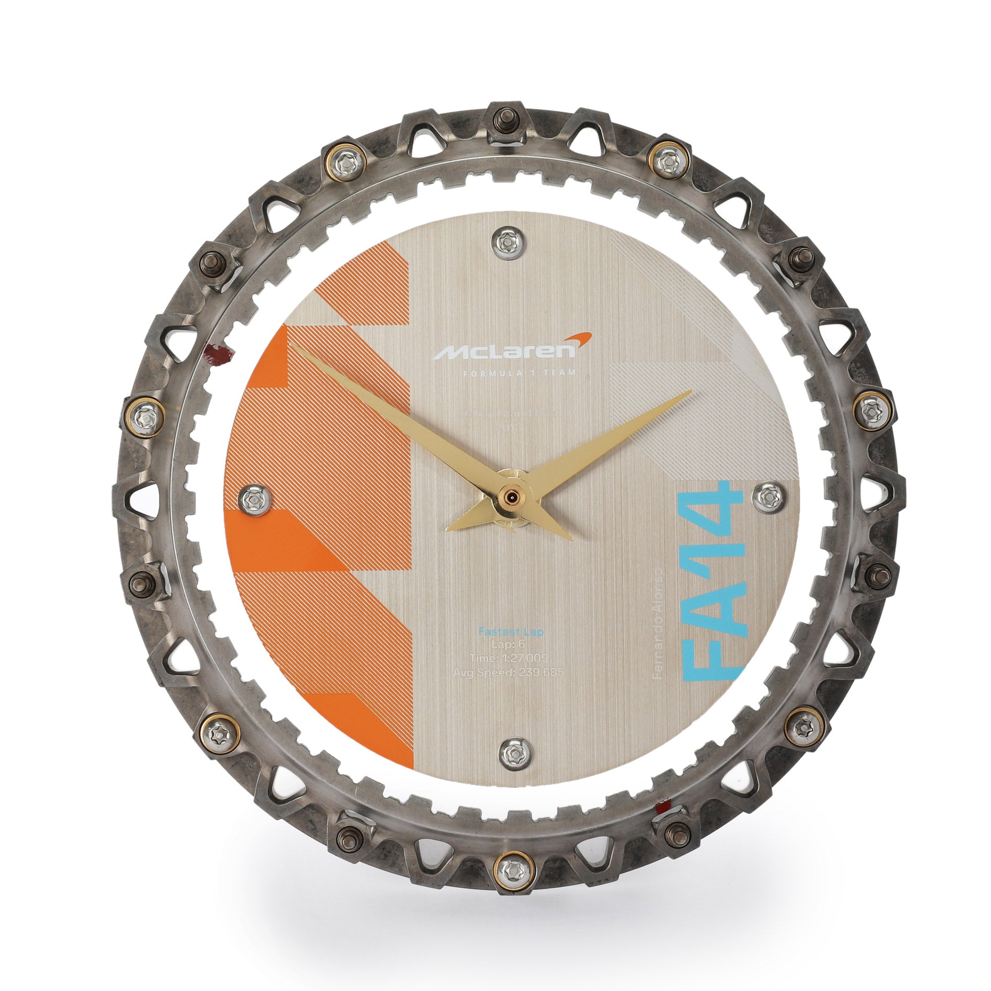 Official F1® Clocks | F1 Brake Disc Wall Clock | F1 Authentics