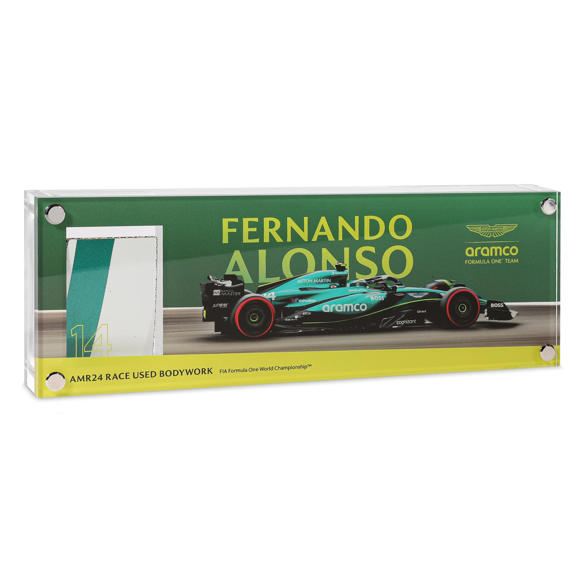 Official F1® Race Used Bodywork in Acrylic | F1 Authentics