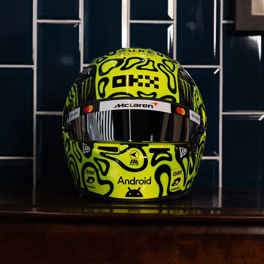 Lando Norris 2025 1:2 Scale Helmet | F1 Authentics