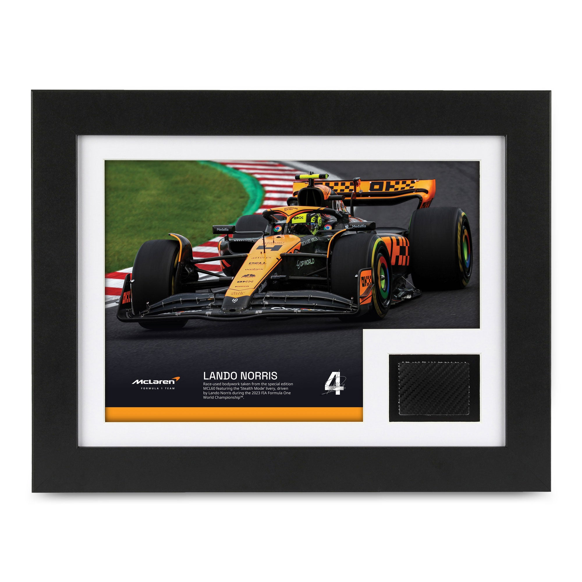 Lando Norris 2023 ‘Stealth Mode’ Livery McLaren F1 Team Bodywork & Pho