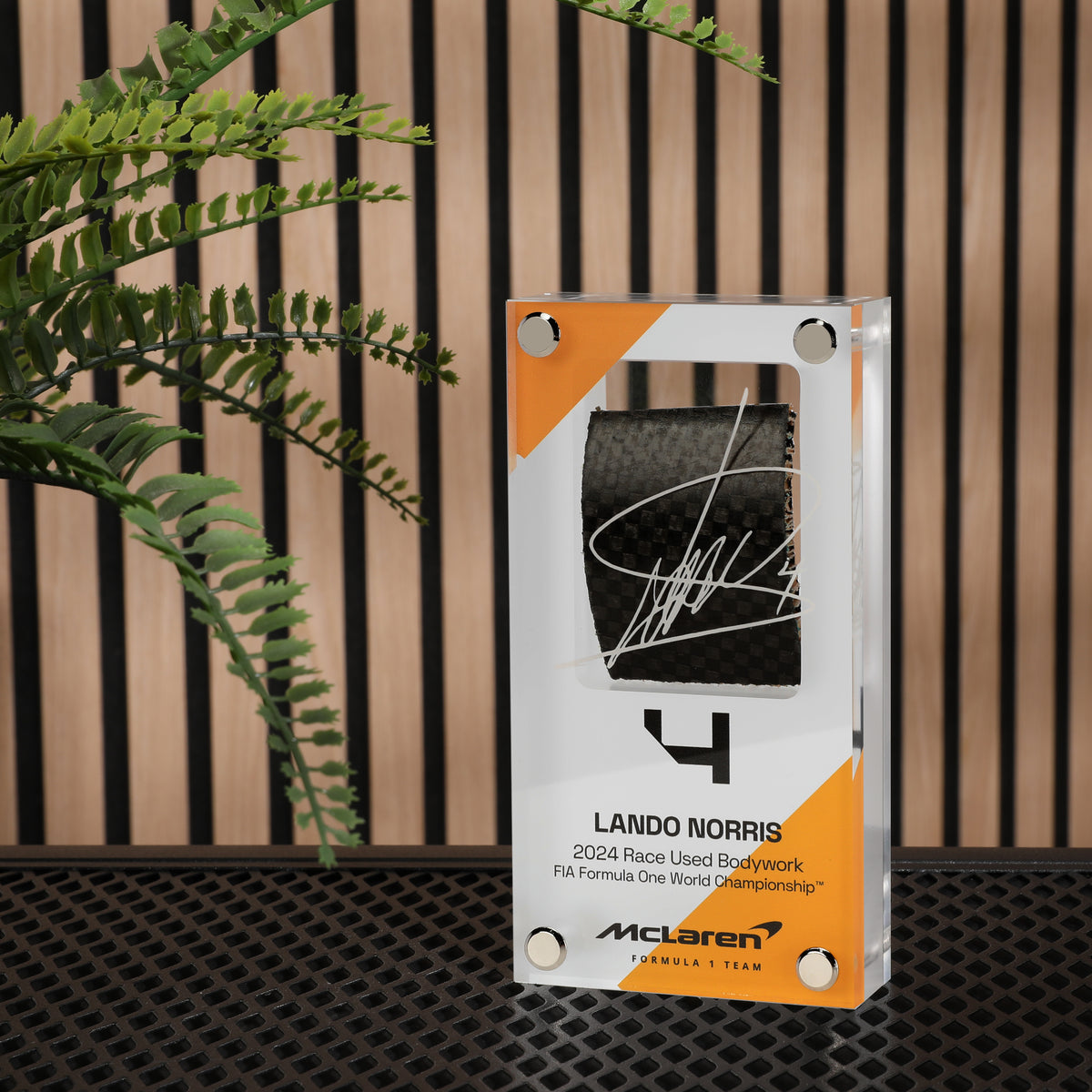 Acrylic Display Lando Norris 2024 Bodywork Black Edition Official F1 ...