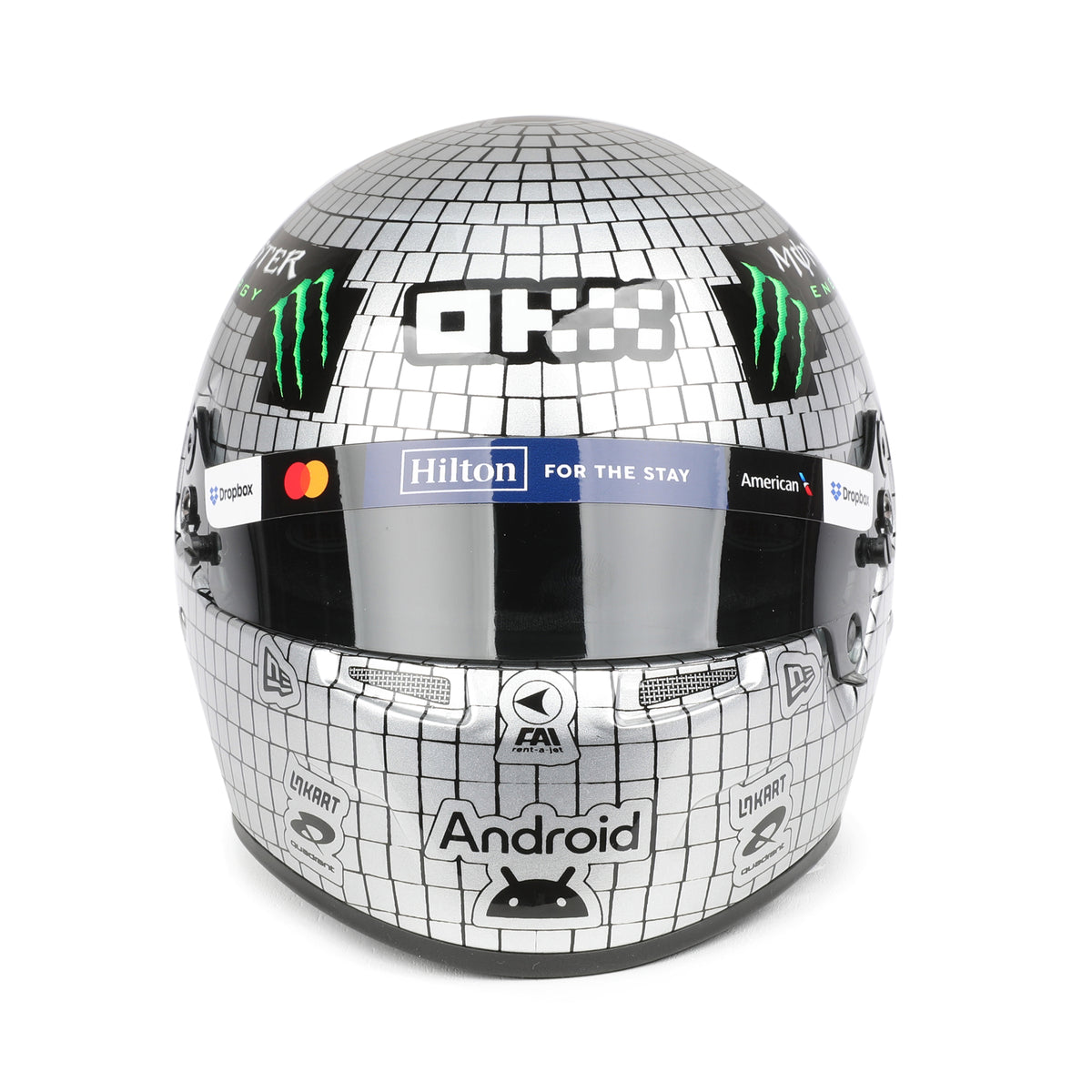 Lando Norris 2025 Disco Ball 1:2 Scale Helmet | F1 Authentics