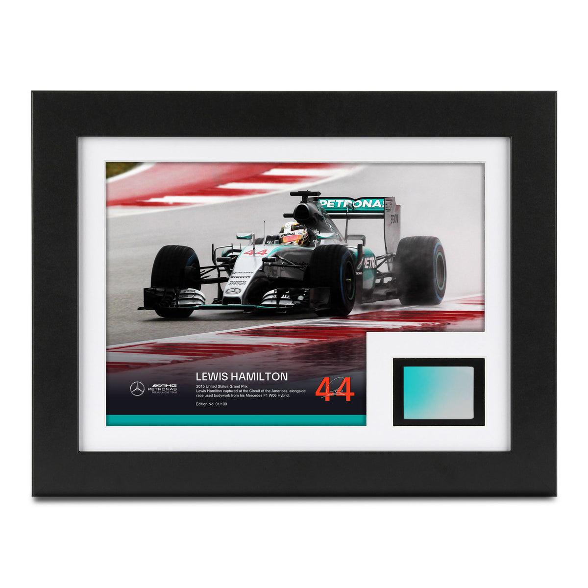 Lewis Hamilton 2015 Bodywork & Photo - United States GP – F1 Authentics