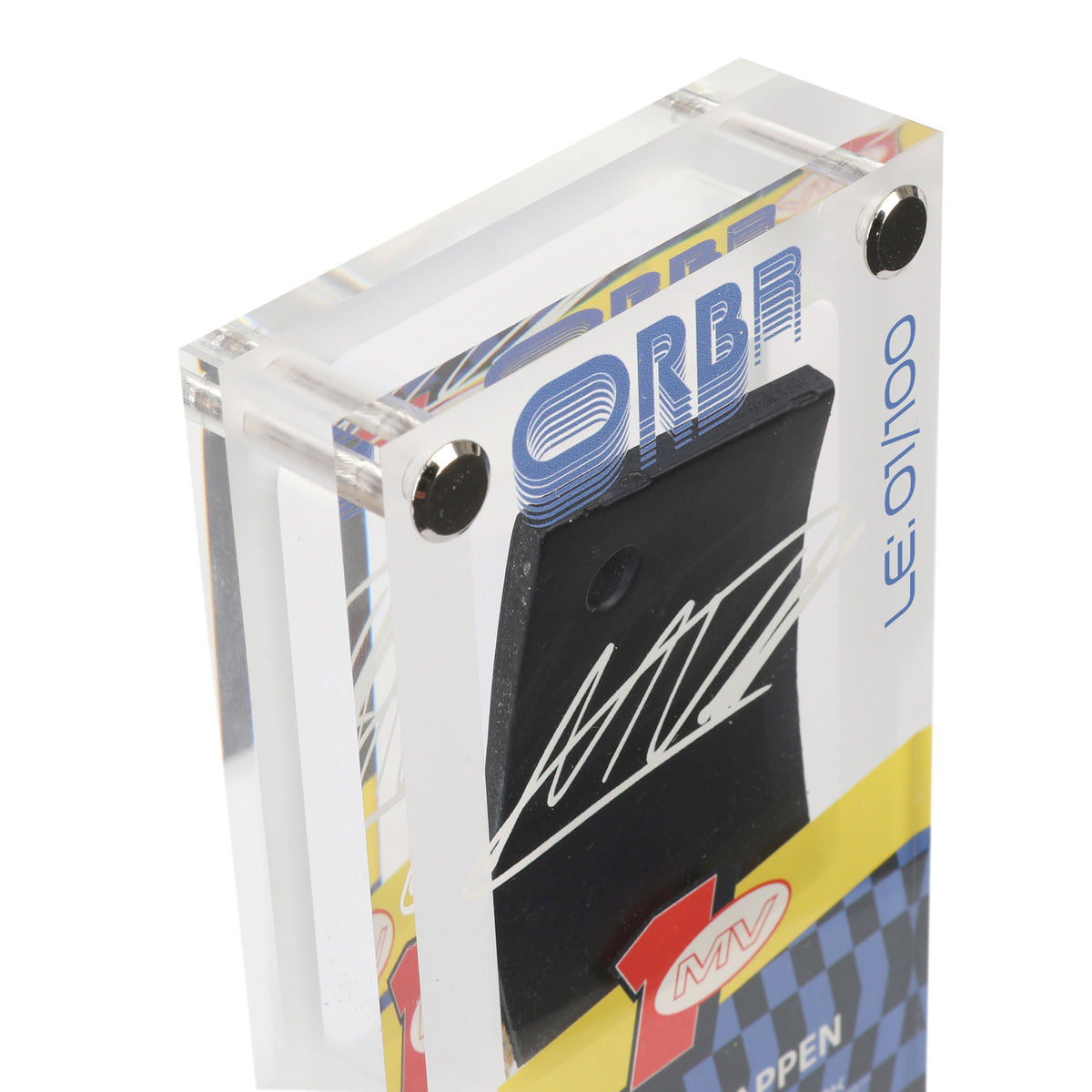 Max Verstappen Replica 2025 Red Bull Racing Bodywork in Acrylic Block ...