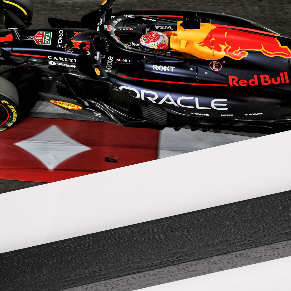 Limited Edition Max Verstappen 2025 Under the Lights Framed Print – La ...