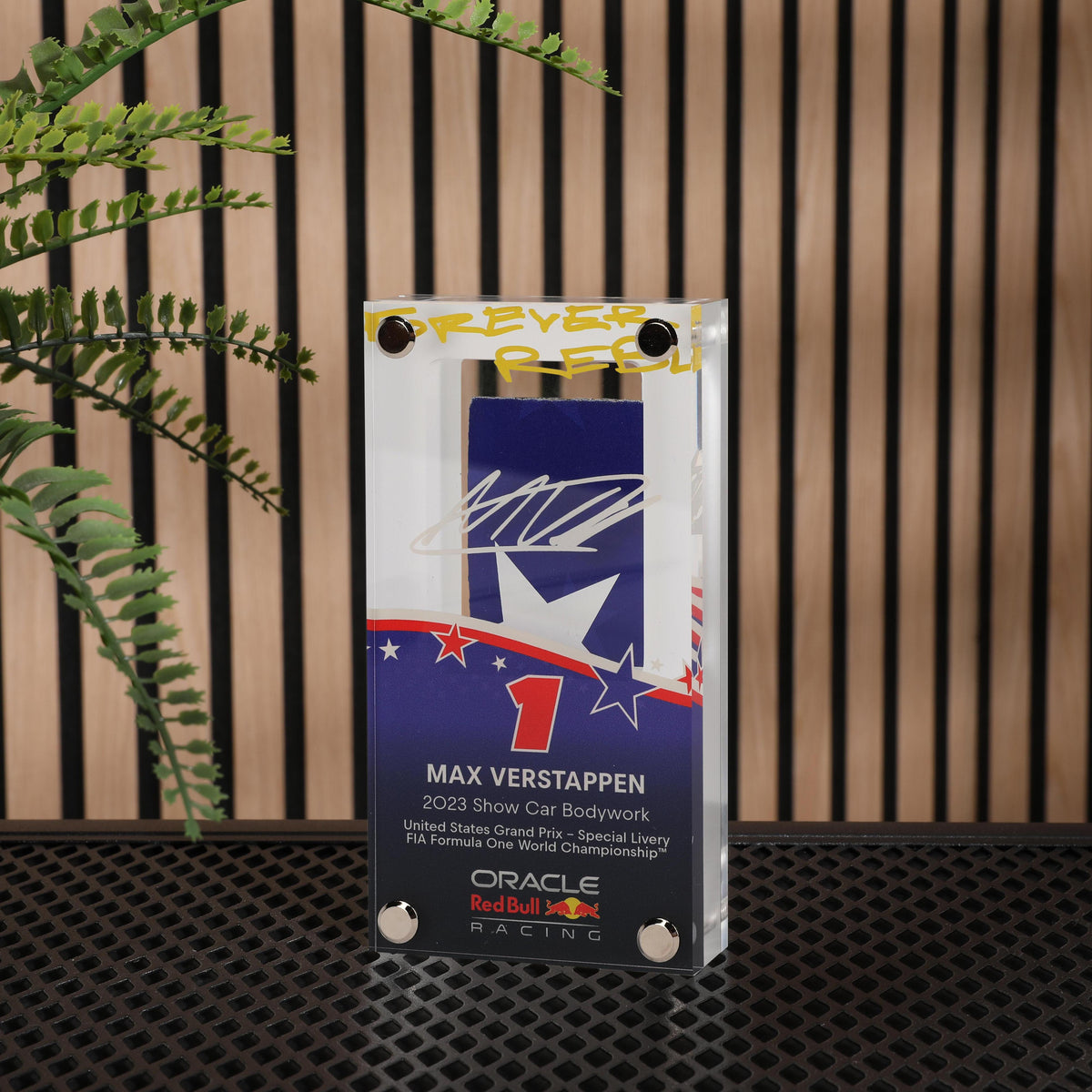 Verstappen 2023 Replica Bodywork in Acrylic Red Bull Racing US GP – F1 ...