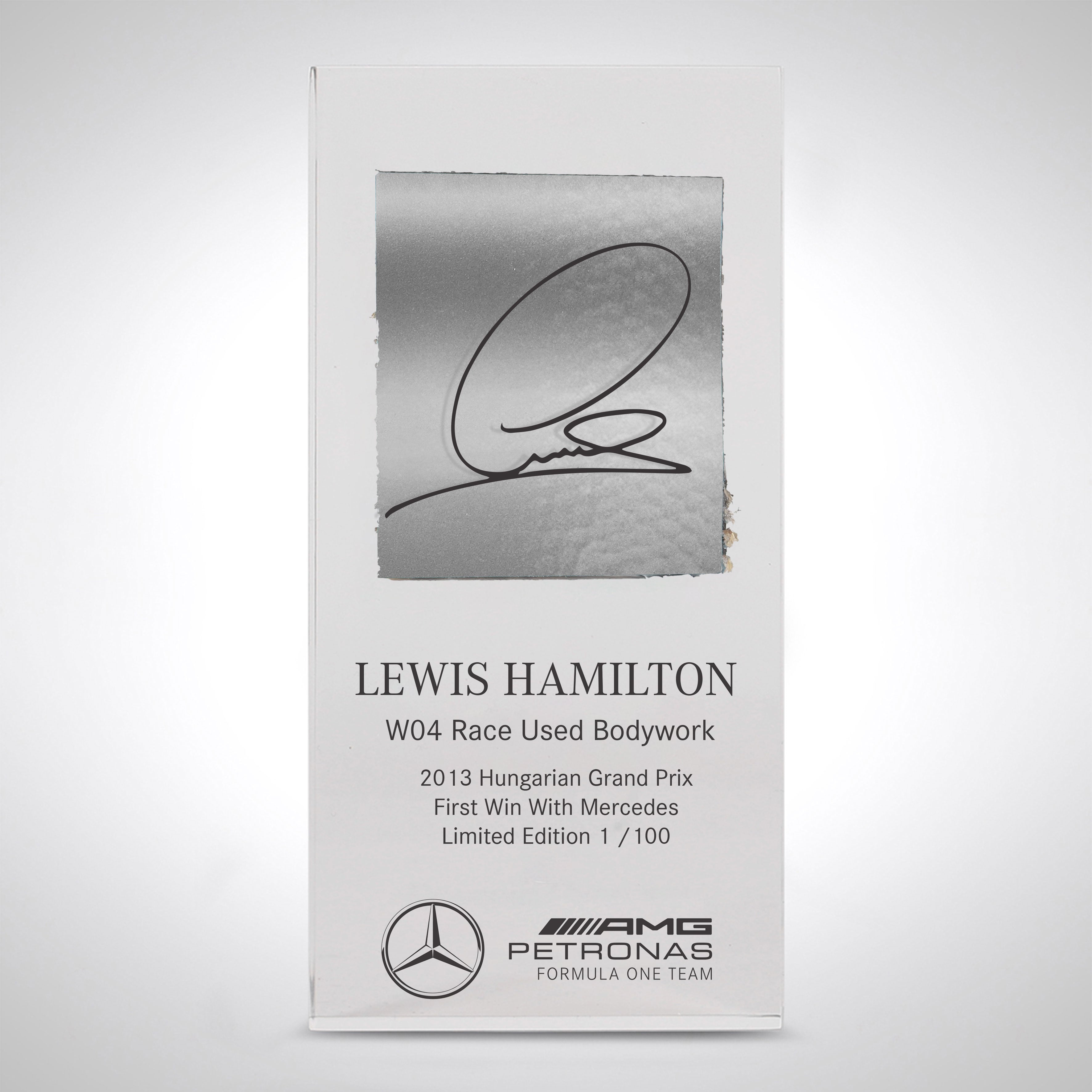 Lewis Hamilton F1® Memorabilia | Replica & Race Used Merch | F1 Authentics