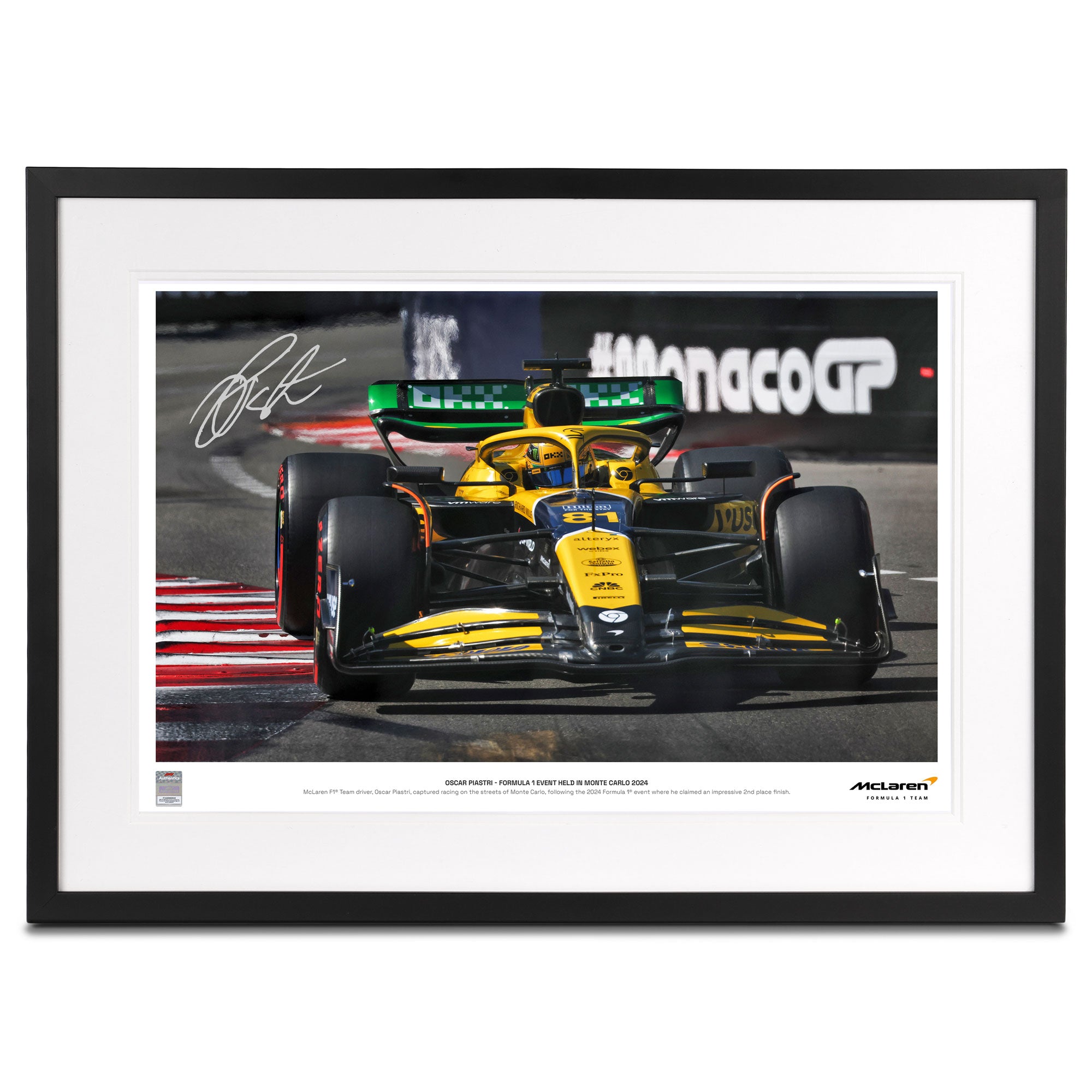 Oscar Piastri F1® Memorabilia | Replica & Race Used Merch | F1 Authentics