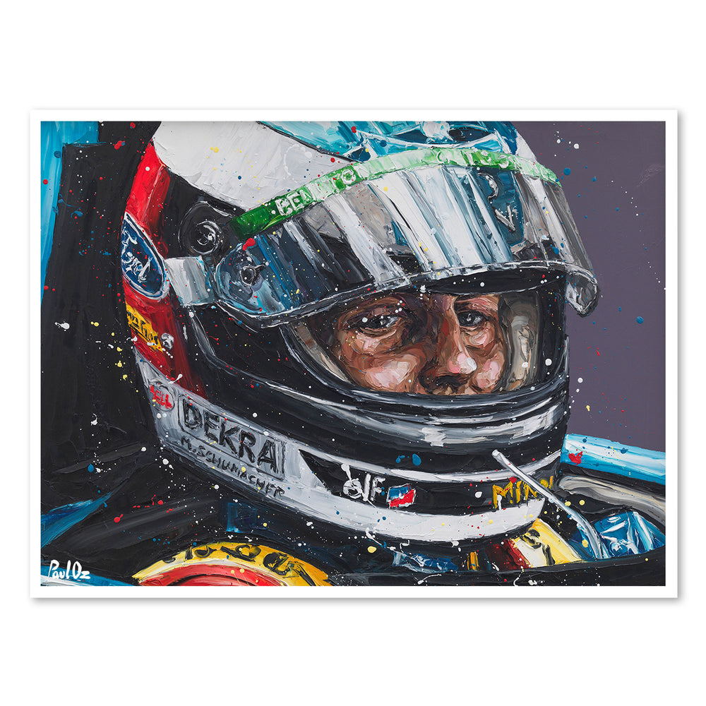 Paul Oz Formula One Signed Art | F1 Authentics