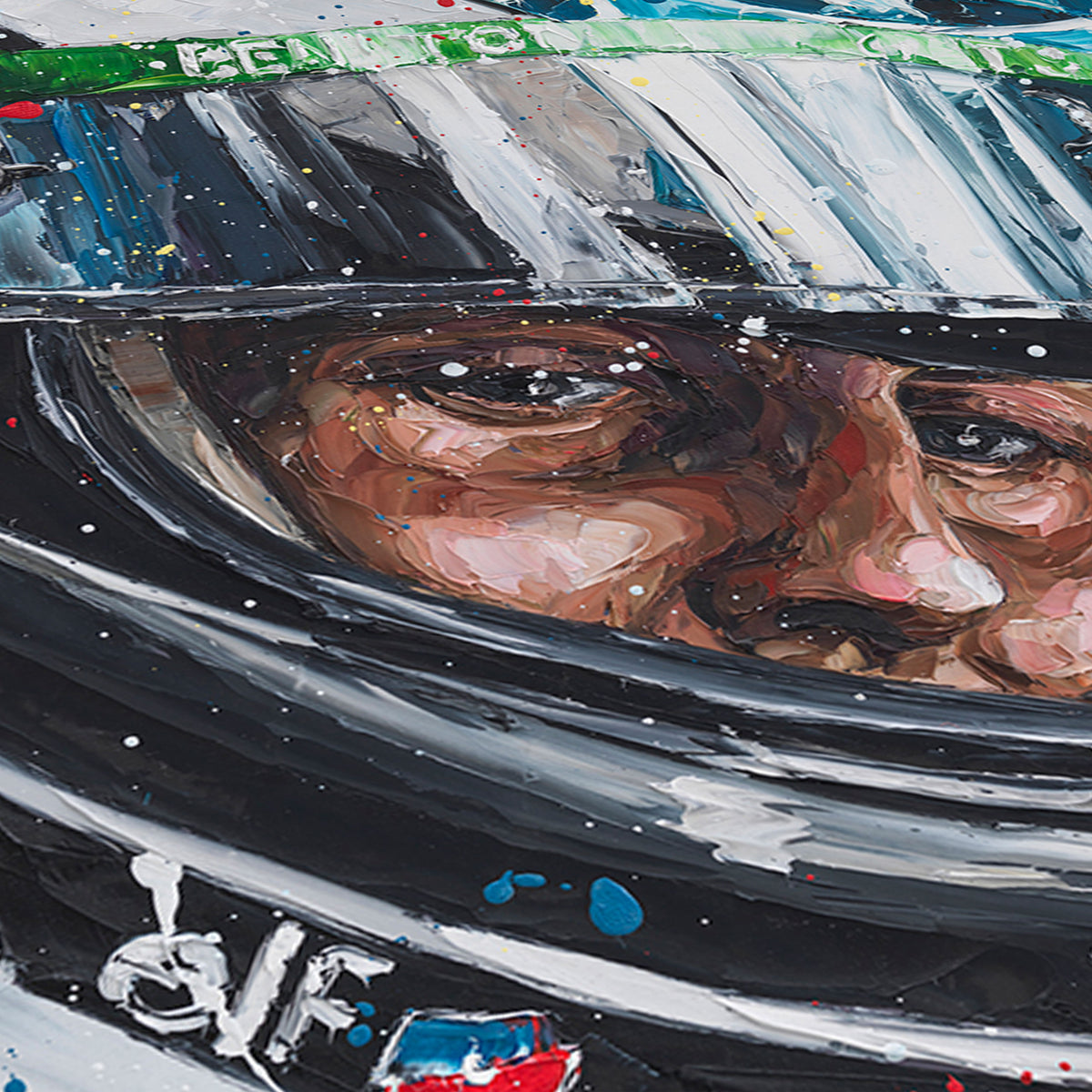 Paul Oz Formula One Signed Art | F1 Authentics