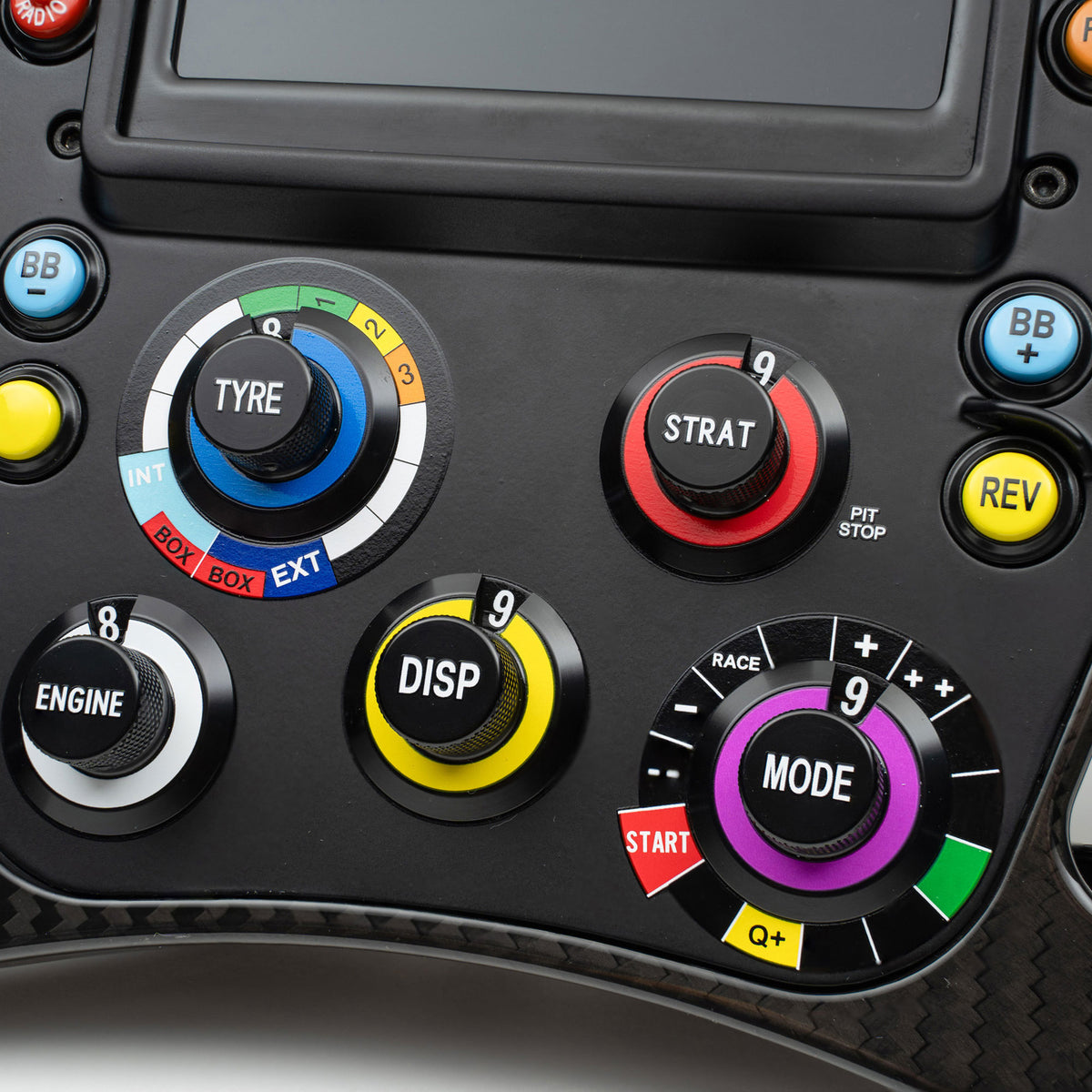 Limited Edition Red Bull Racing 2022 RB18 1:1 Scale Model Steering Whe ...