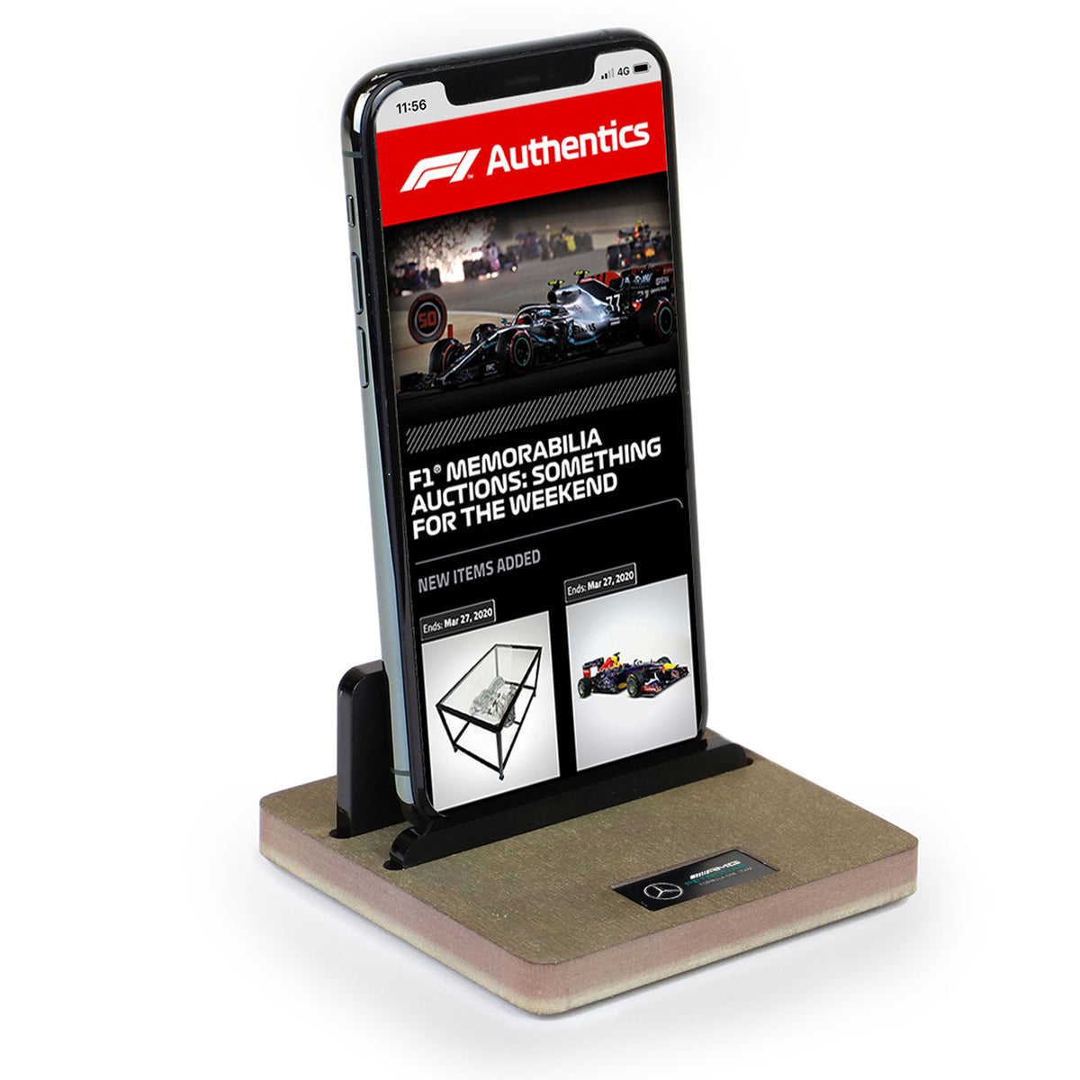 Lewis Hamilton 2014 Skid Block Phone Holder | F1 Authentics