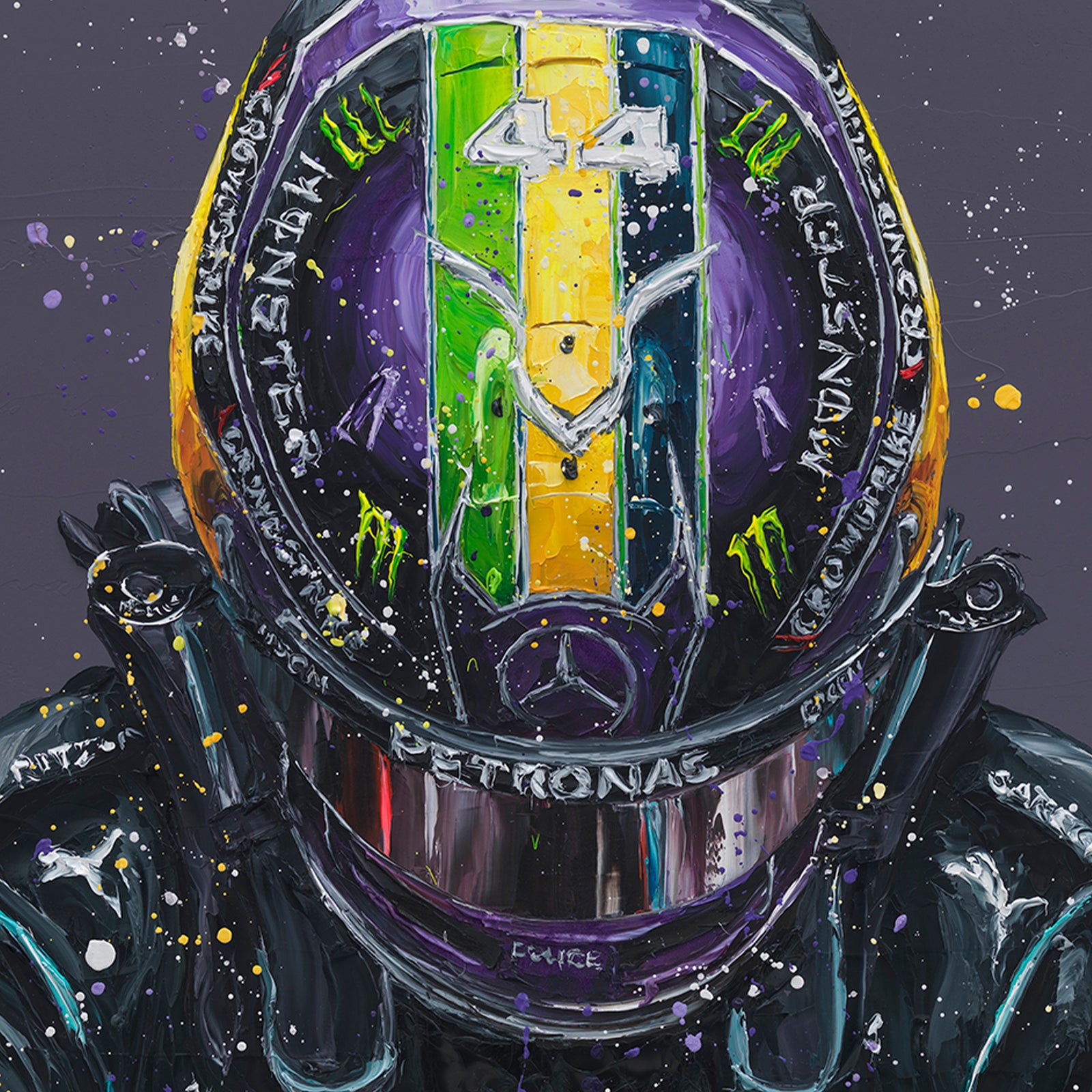 Paul Oz Formula One Signed Art | F1 Authentics